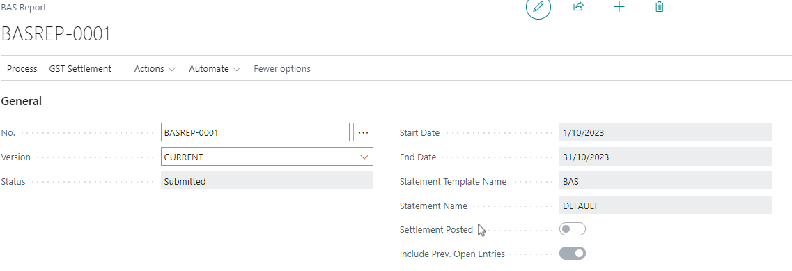 Post your GST Settlement